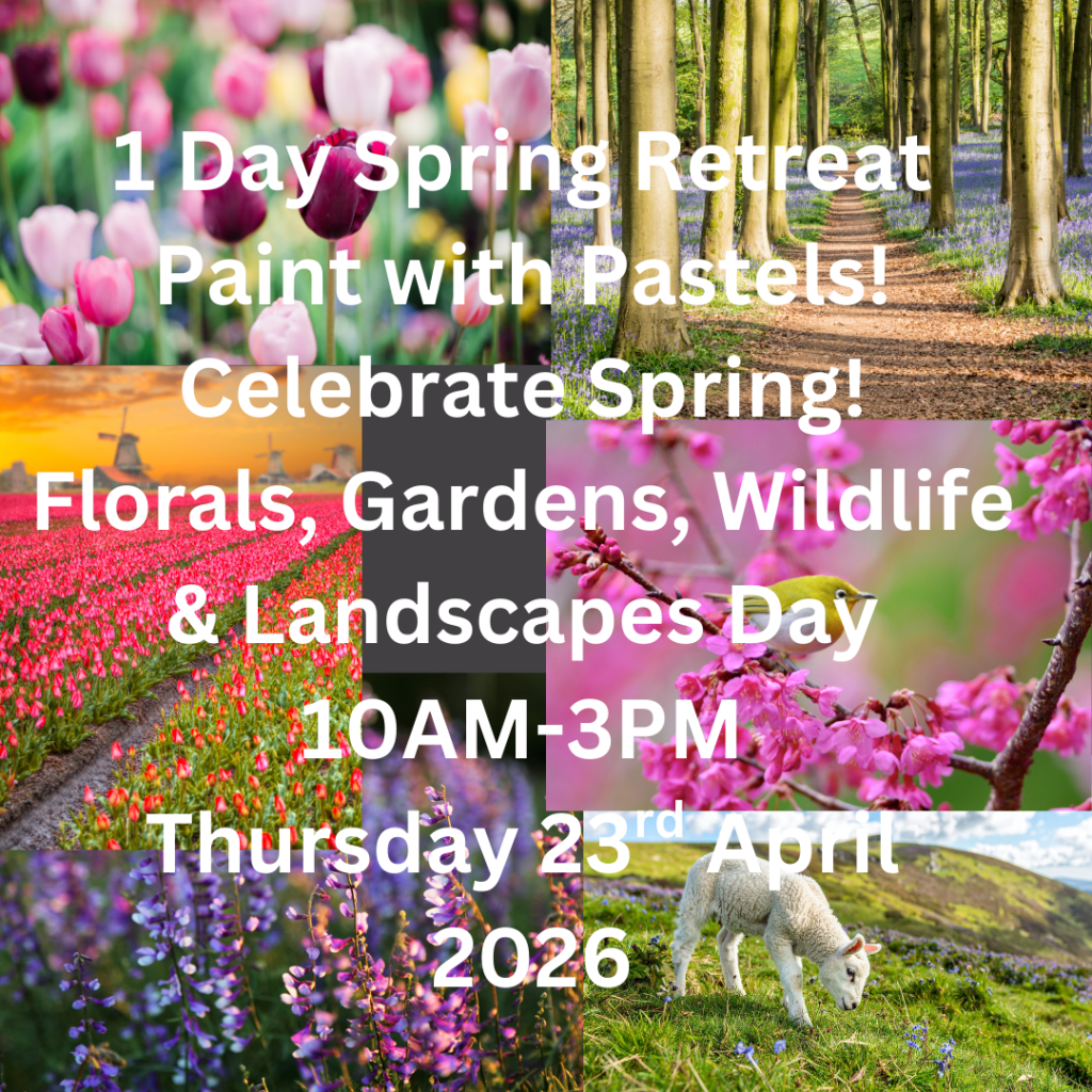 1 Day Spring Retreat Paint with Soft Pastels 'Celebrate Spring ...